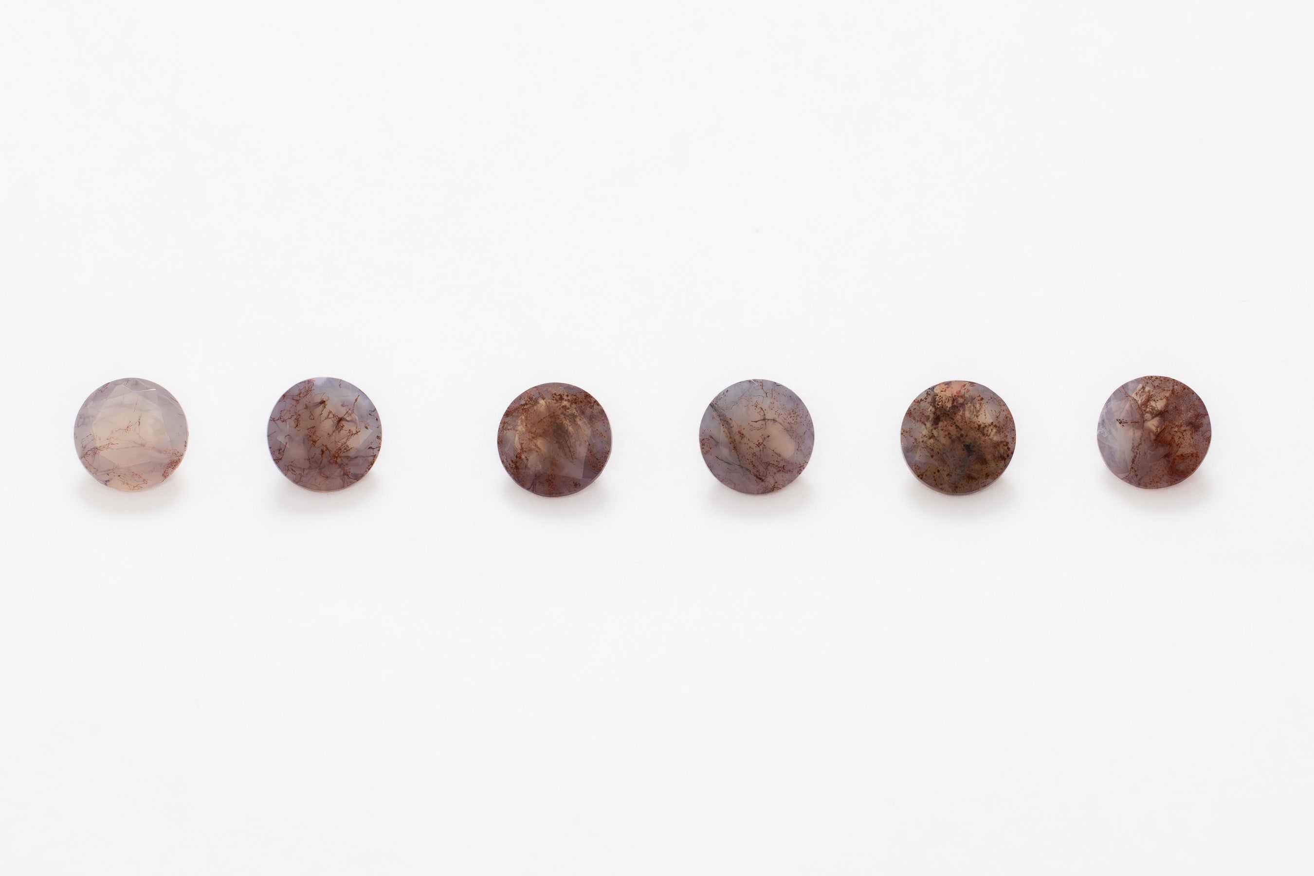 6mm Round Red Moss Agate – Stag & Finch