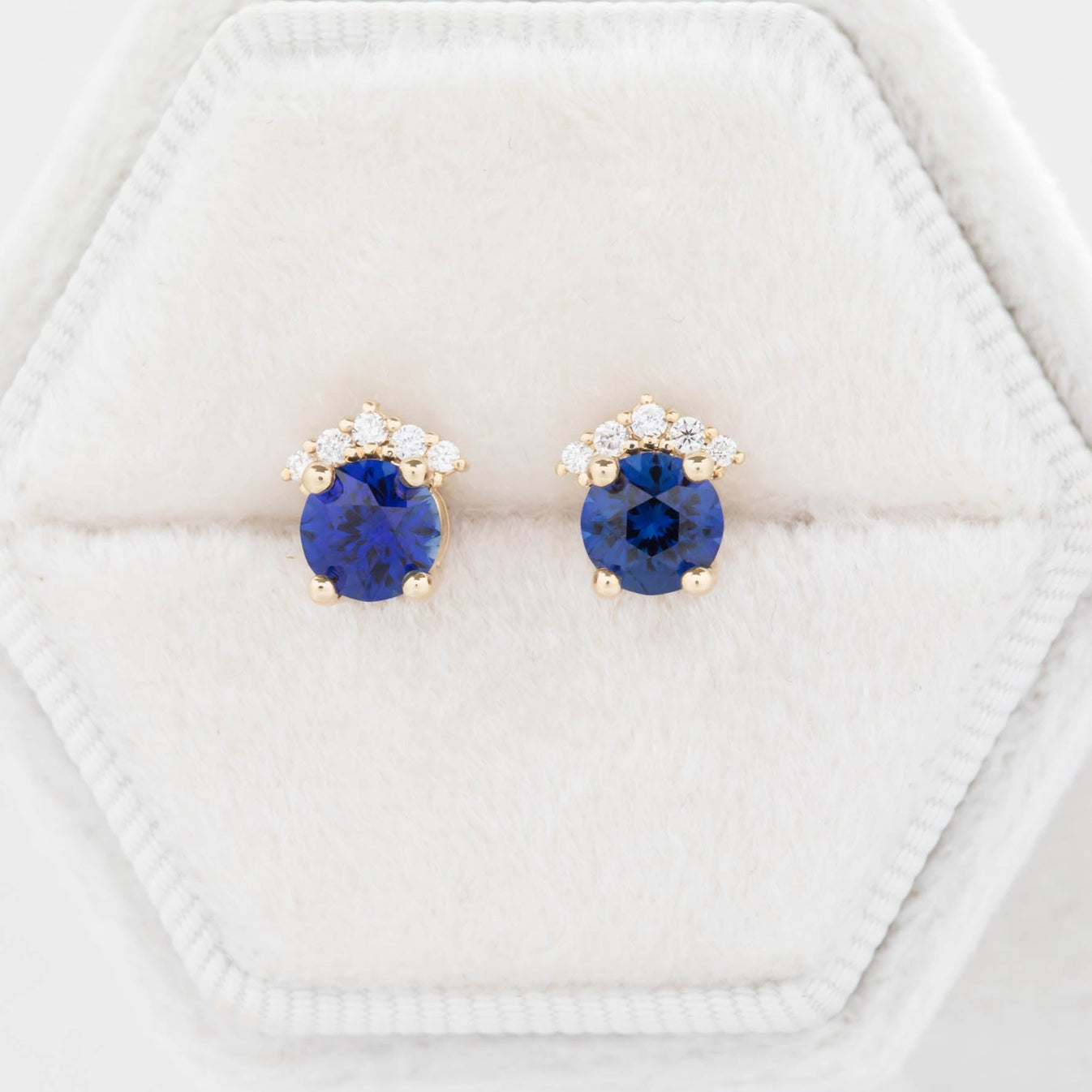 Custom Royal Tiara Studs – Stag & Finch
