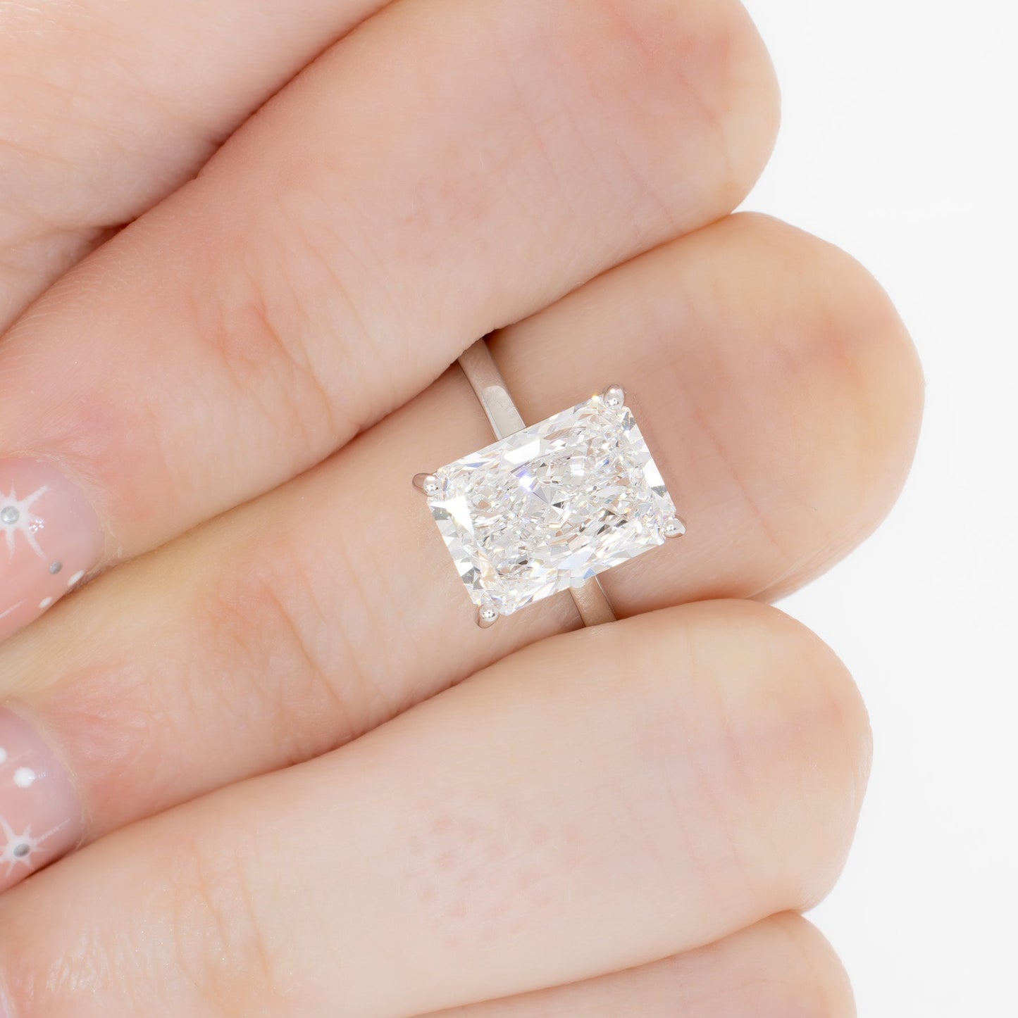 Radiant Lab Diamond Serene Ring – Stag & Finch