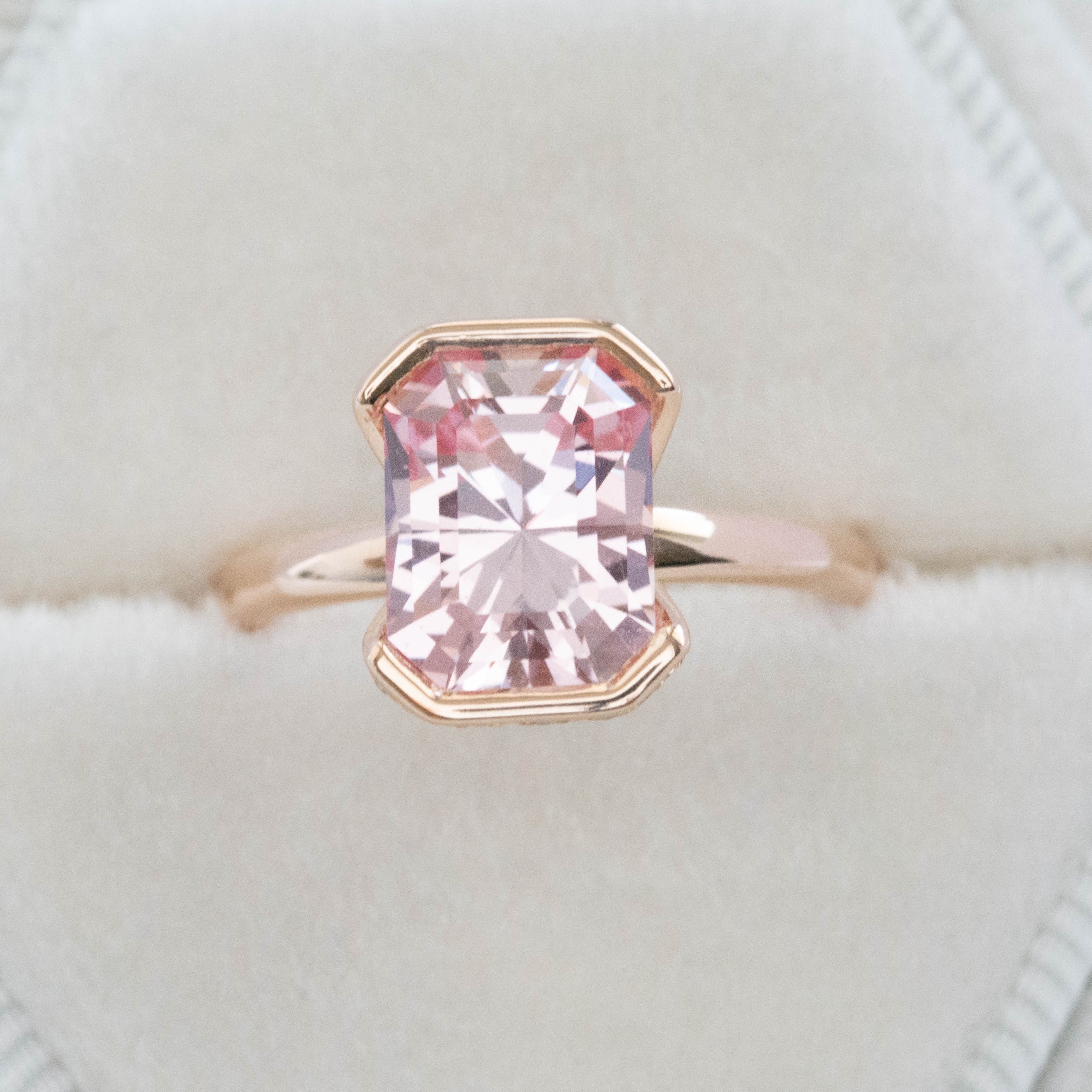 Half Bezel Ring – Stag & Finch